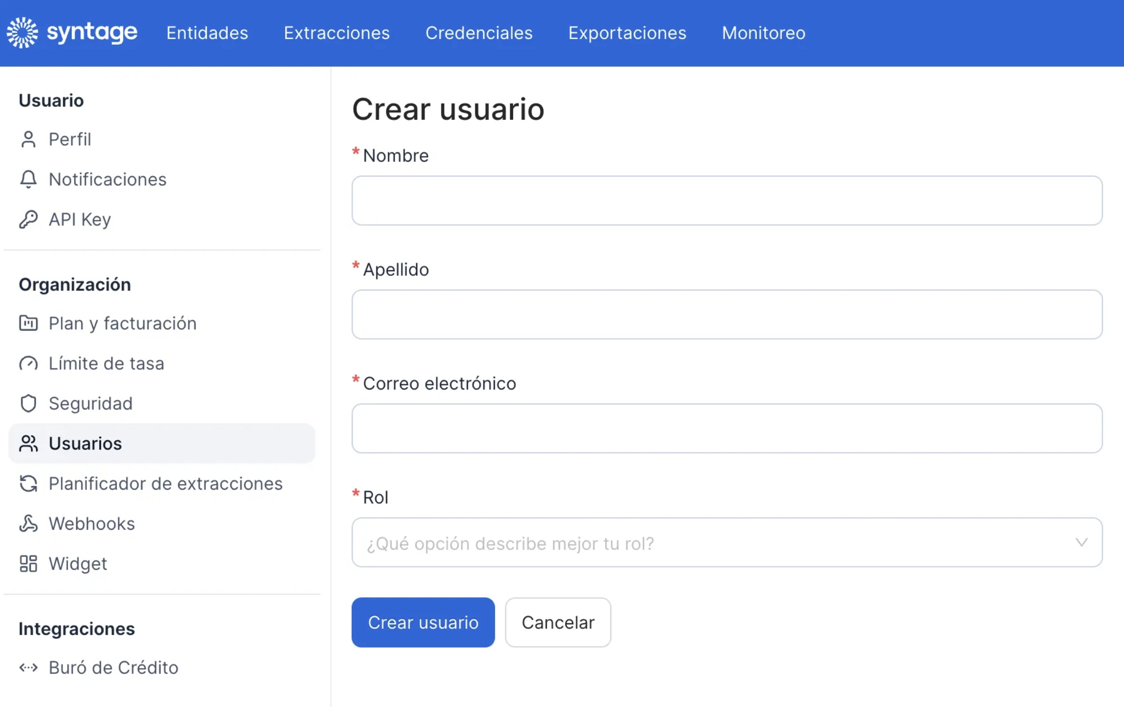 Guía Rápida - Syntage – Centro de Ayuda